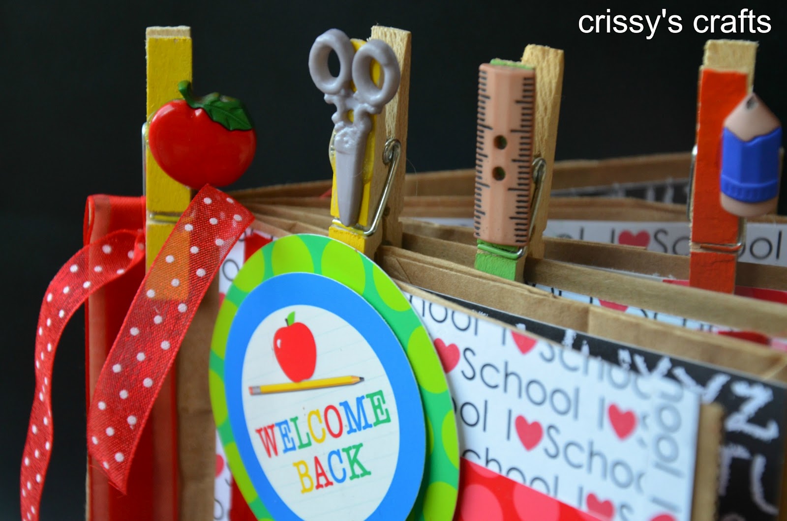 Crissy's Crafts: DIY Mini Scrapbook