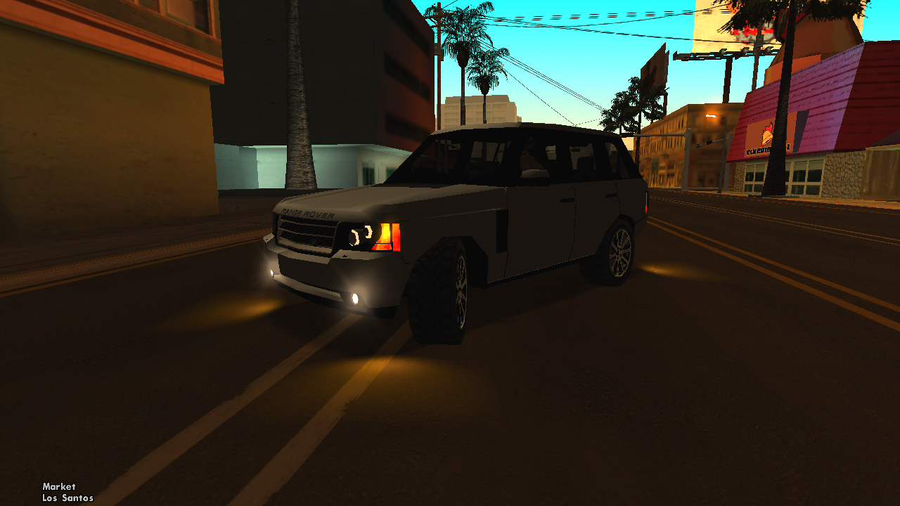 GTA SA LowPoly Mods: Range Rover Supercharged Mk.III