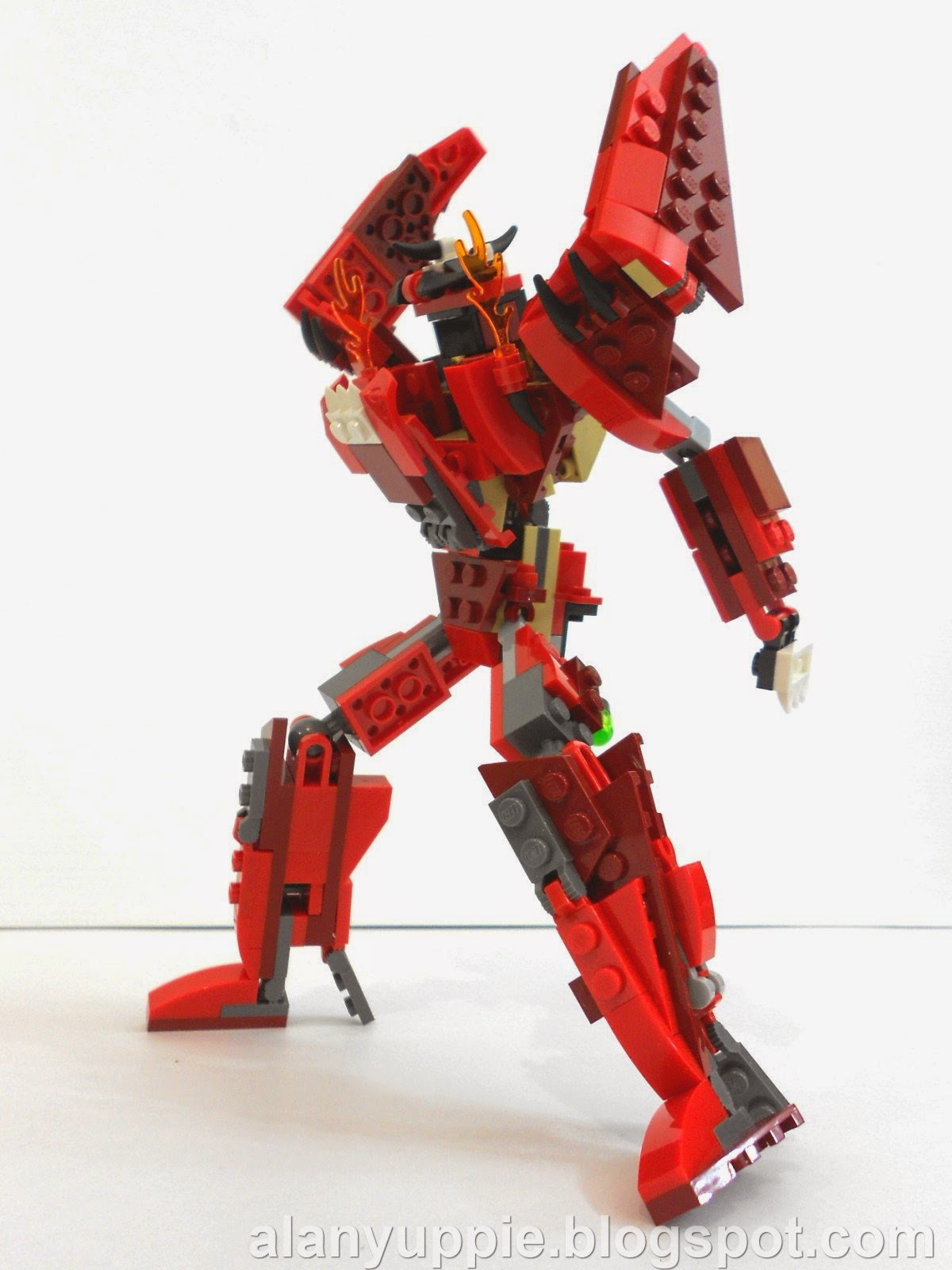 Alanyuppie's LEGO Transformers: LEGO 31032 Alternate Mode: Infernus ...