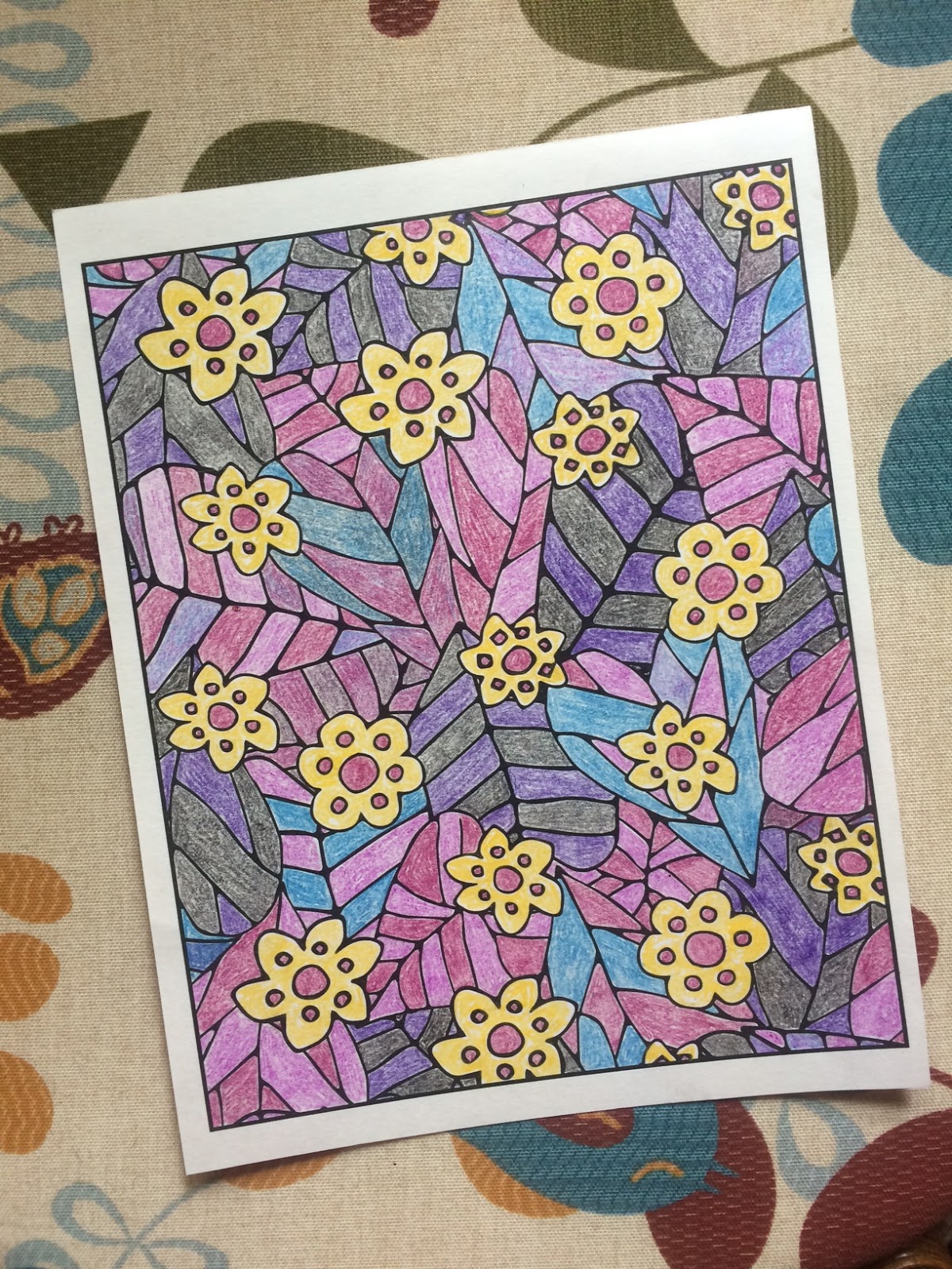 Pretty Floral Designs to Print & Color!