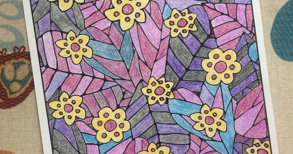 Pretty Floral Designs to Print & Color!