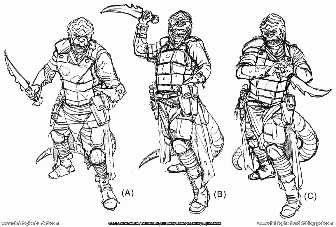 The DOODLES, DESIGNS, and aRT of CHRISTOPHER BURDETT: Edge of the ...