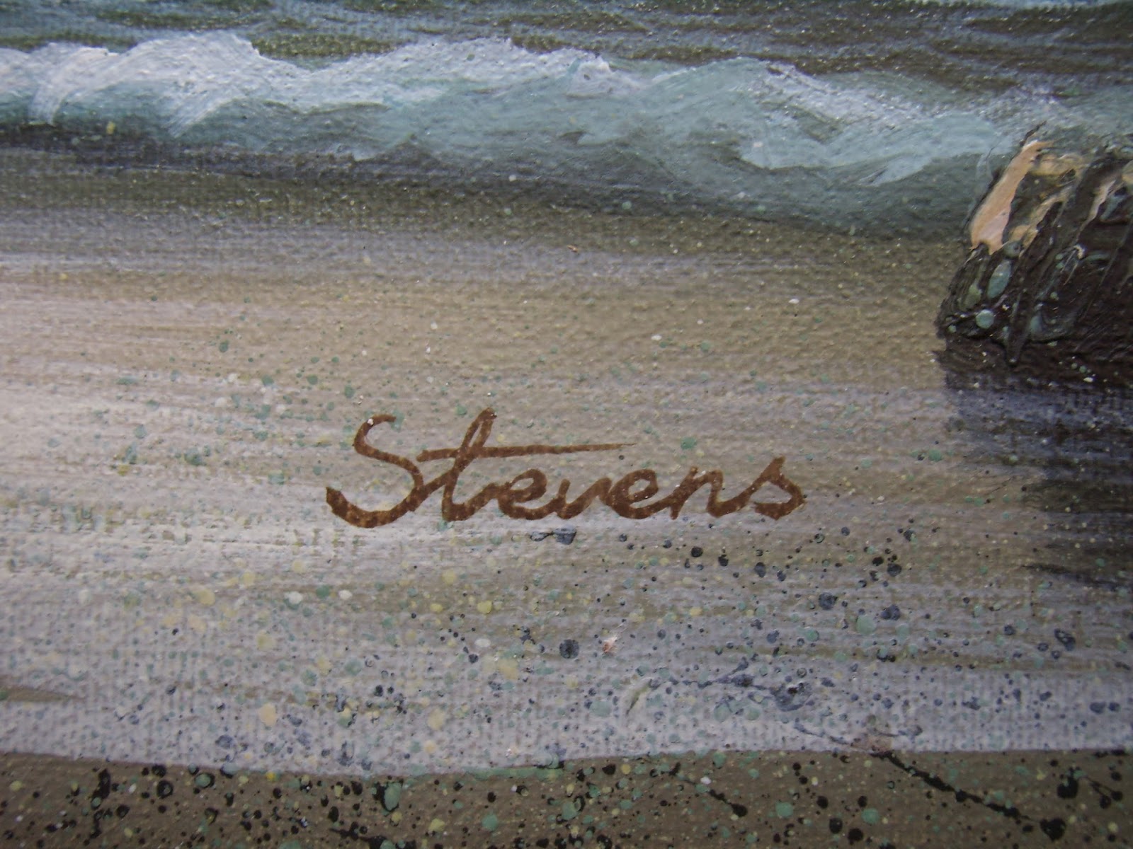 Private art collection: Stevens. Oil painting.