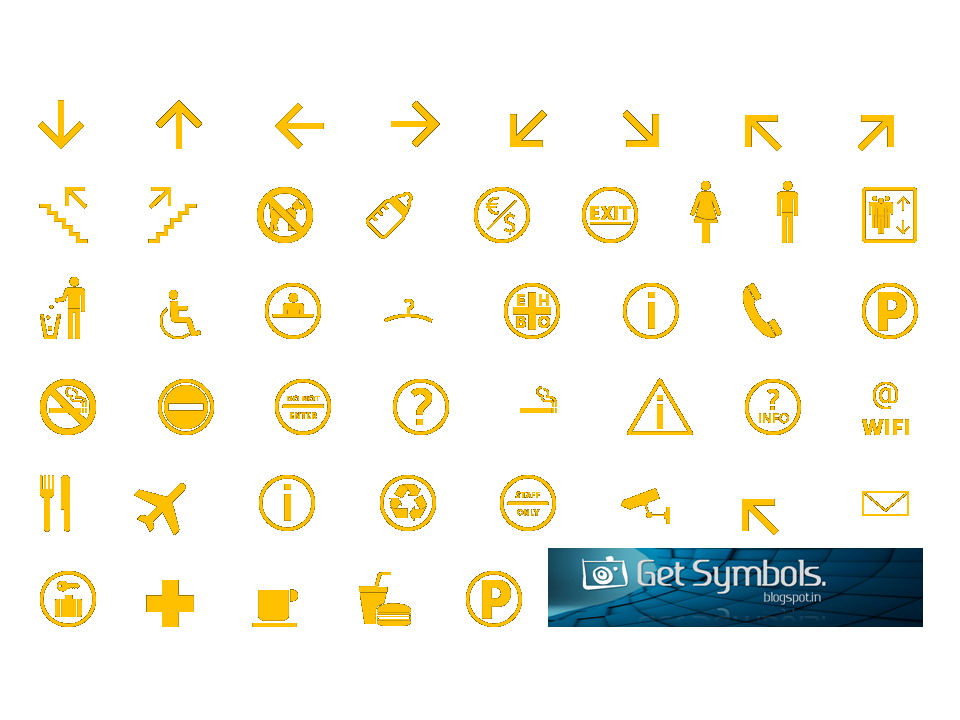 Get Symbols: Symbol Signs