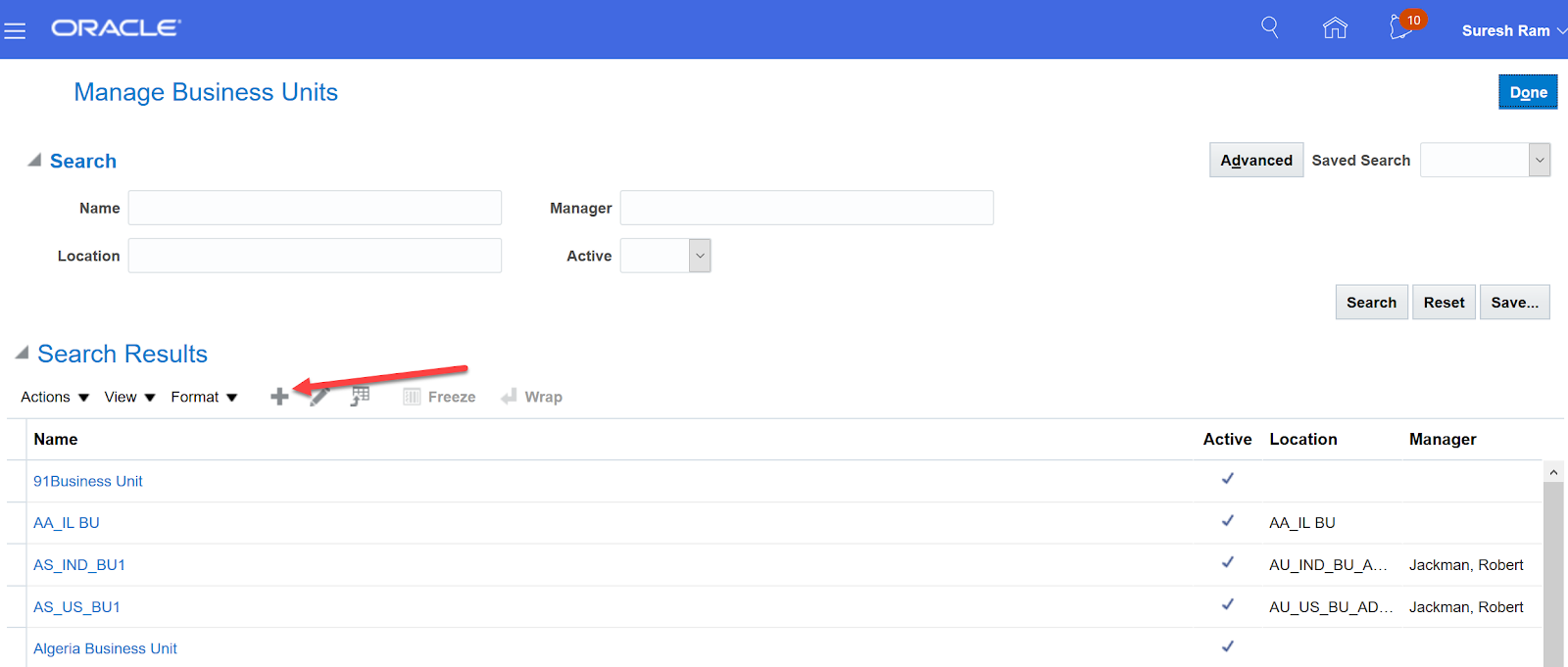 Oracle ERP Cloud Fusion - Business Unit Creation