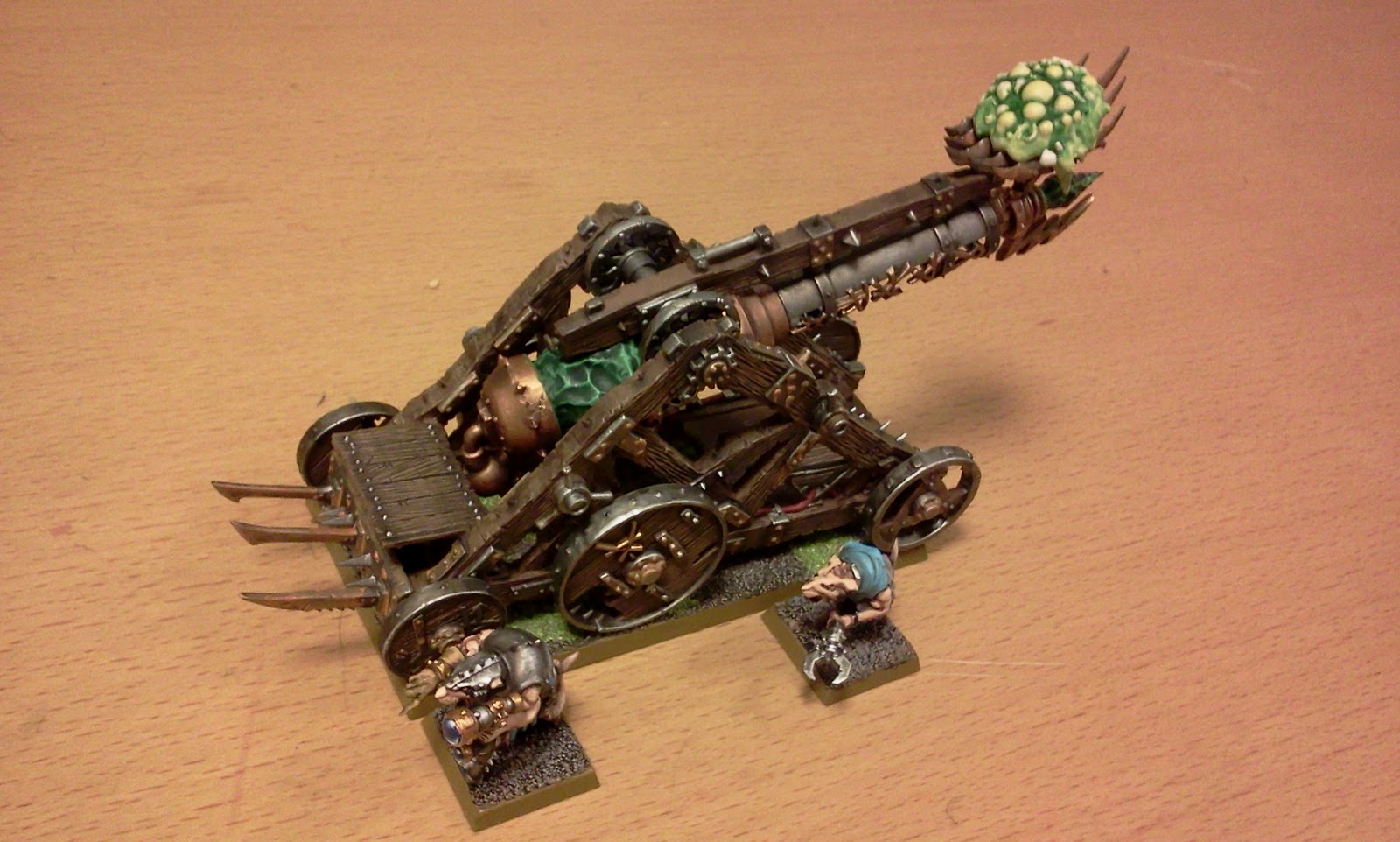 The Chattering Horde: How to paint a Plagueclaw Catapult/ Warplightning ...