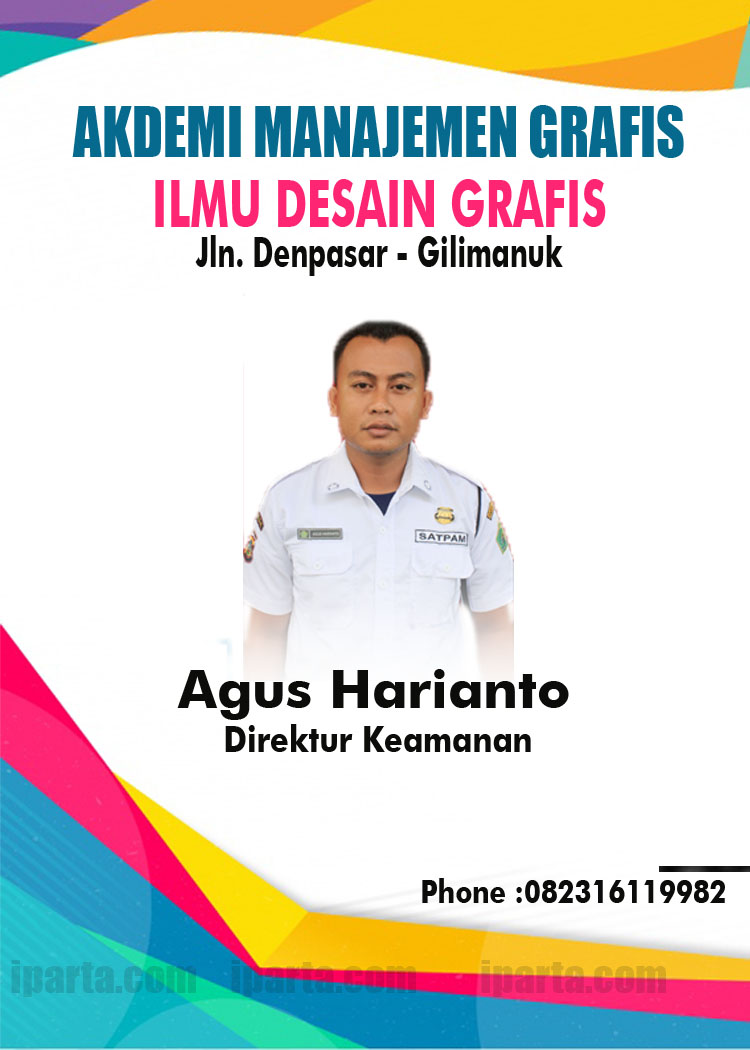 Contoh Desain ID Card Gratis Untuk Referensi Bagi Instansi Pemerintahan ...