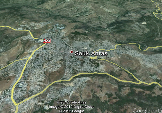 ๑۞๑ Thagaste ๑۞๑: Souk-Ahras maps top