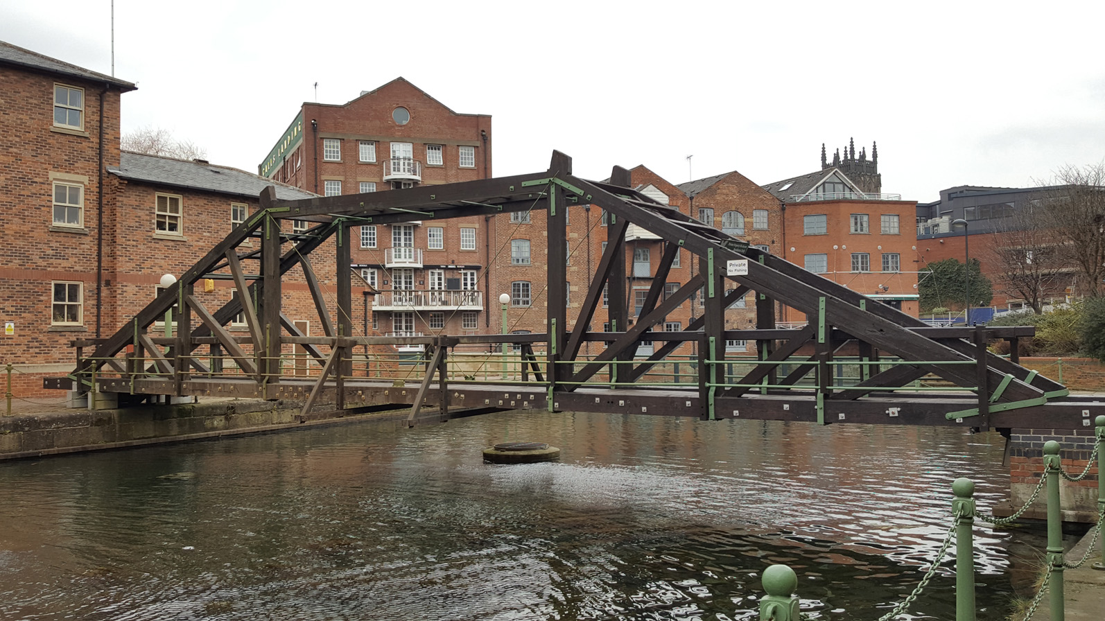 The Happy Pontist: Yorkshire Bridges: 26. Victoria Quays Footbridge, Leeds