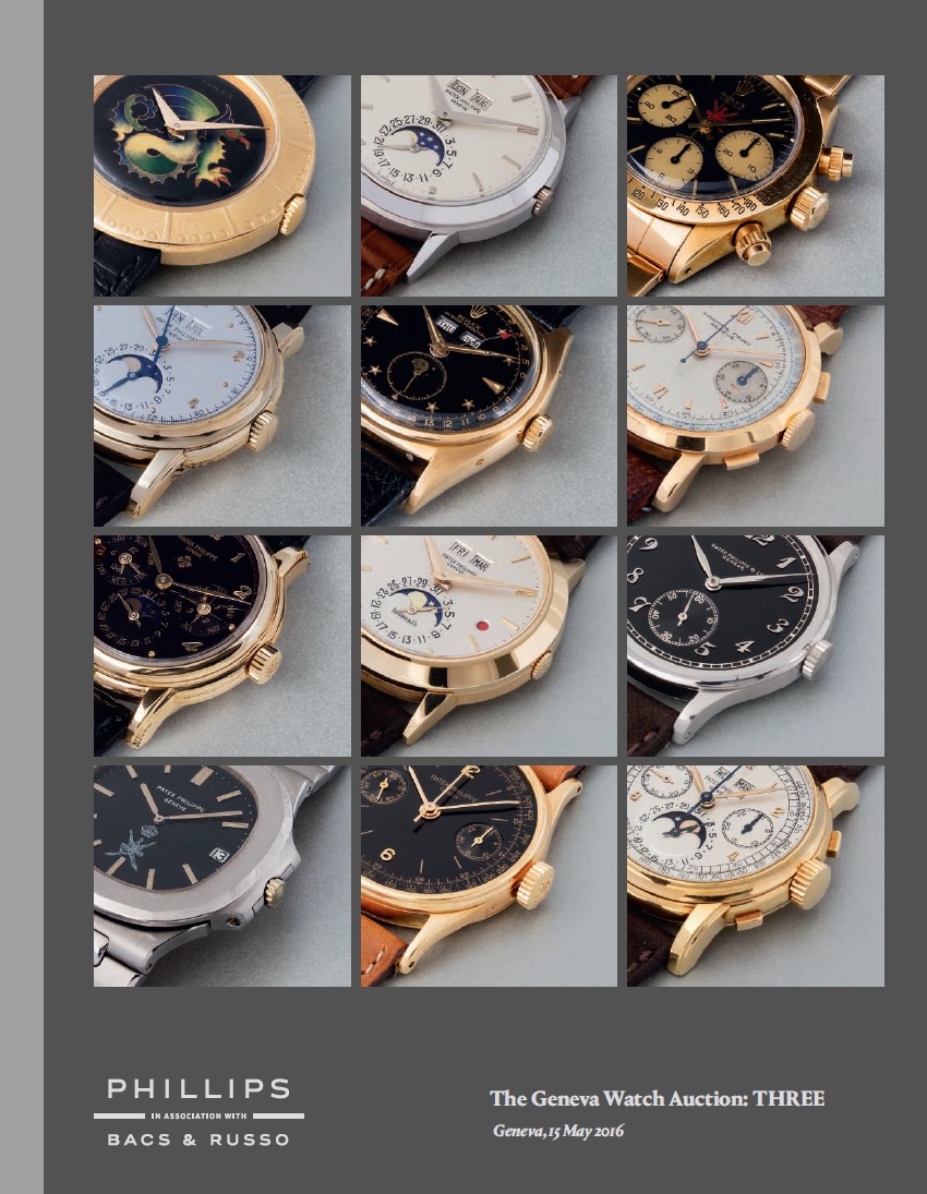 TudoRolex Story: 필립스 시계 경매 카탈로그 Phillips Watch Auction Catalogs PDF