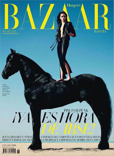 FASHION ON ROCK: THE BEST HARPER'S BAZAAR COVER OF 2011***