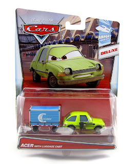 Dan the Pixar Fan: Cars 2: Acer with Luggage Cart