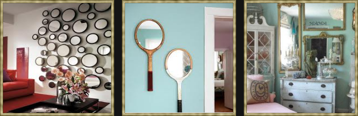 Eye For Design: Decorating With Vintage and Antique Mirrors