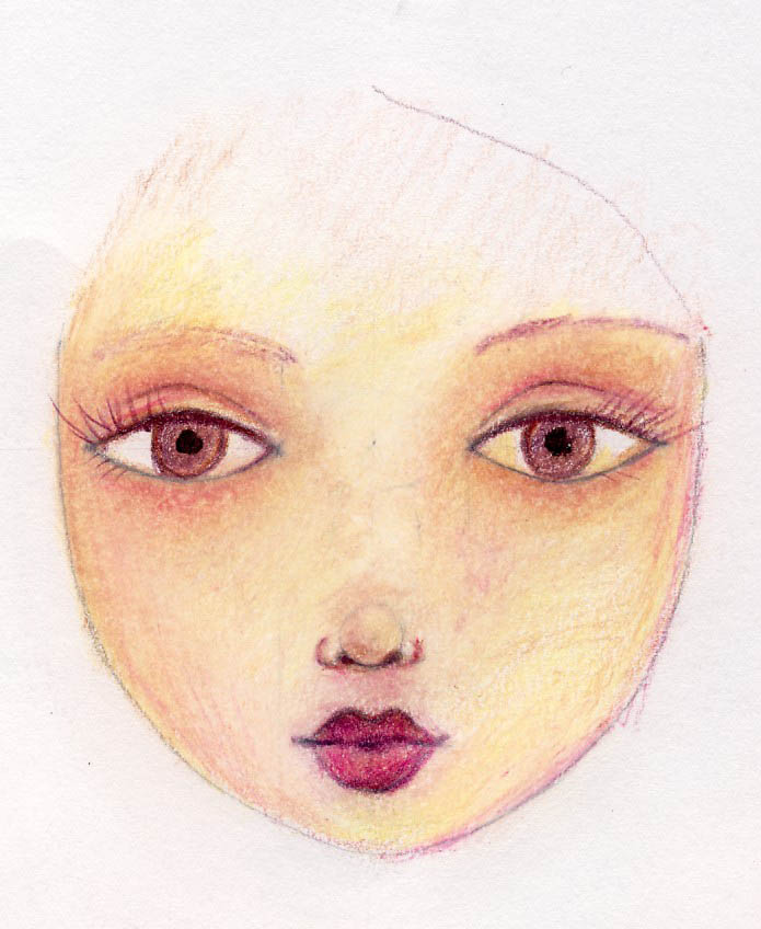 Kell Belle Studio: Drawing with Colored Pencil
