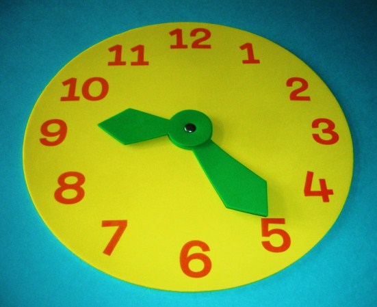 Learning Ideas - Grades K-8: Paper Plate Clocks Round-Up and Telling ...