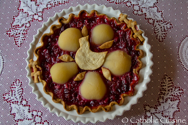 Catholic Cuisine: A Partridge in a Pear Tree Pie