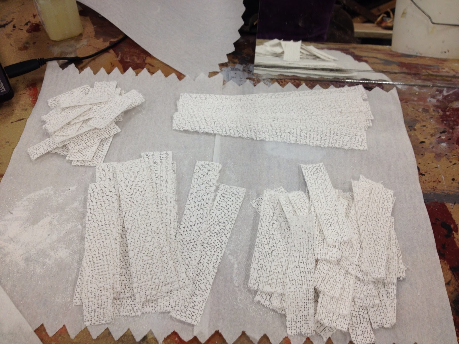 Masked, I Advance: Direct Plaster Mask