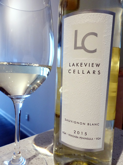 Lakeview Cellars Sauvignon Blanc 2015 (Niagara) - Wine Review