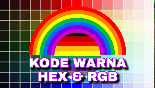Kode warna HTML lengkap HEX dan RGB - DARK CLOUD