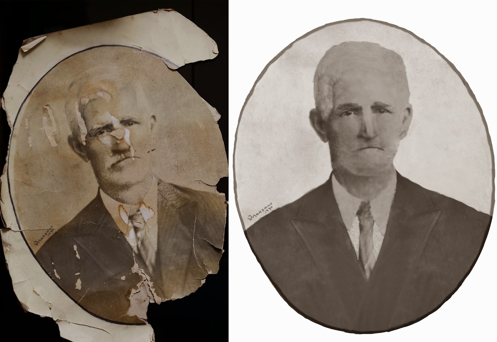 Santinho De Luto - Belo Horizonte - M G: Restauração de Fotografia ...