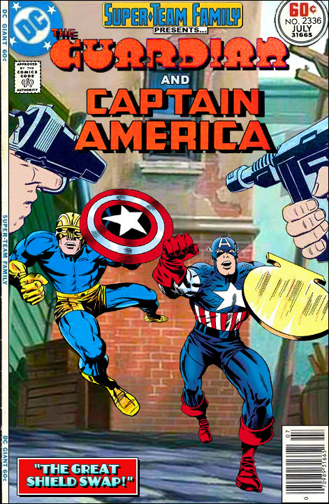 Super-Team Family: The Lost Issues!: The Guardian and Captain America ...