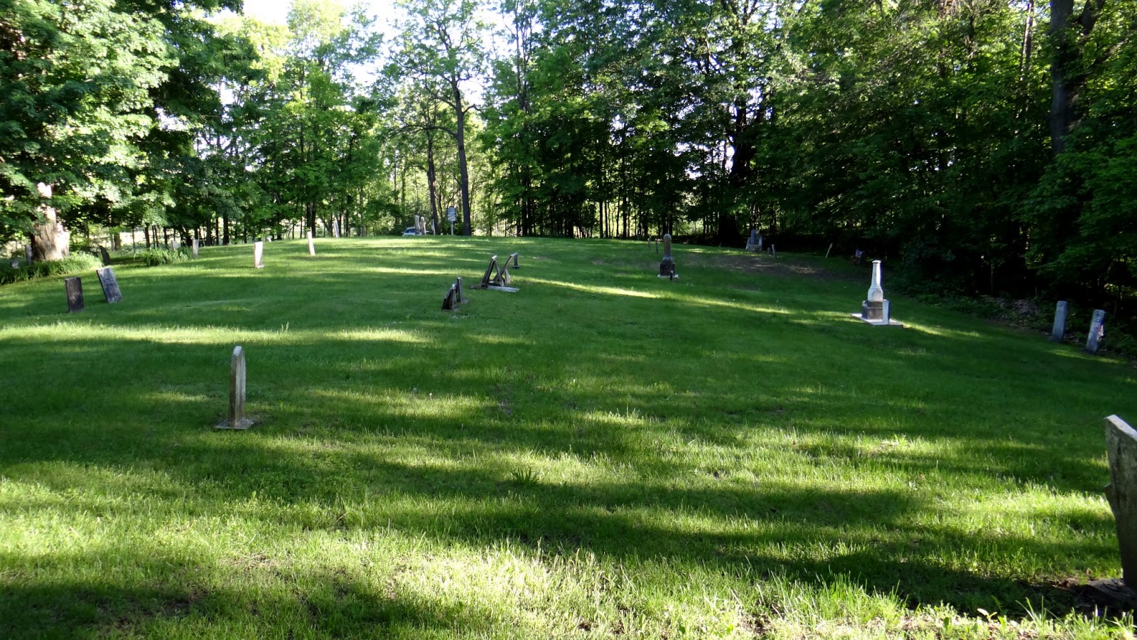 An Evening Romp Through Quaker Cemetery