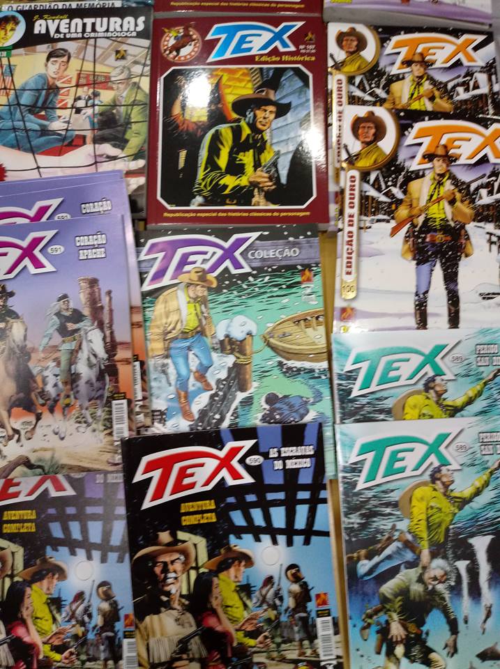 ZONA FRANCA COMICS: TEX - DYLAN DOG - JULIA KENDALL - MYTHOS EDITORA