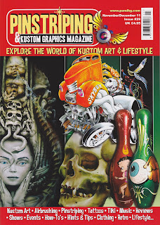 Lowbrow Art Studio Krazy Dotty : PINSTRIPING & KUSTOM GRAPHICS MAGAZINE #29