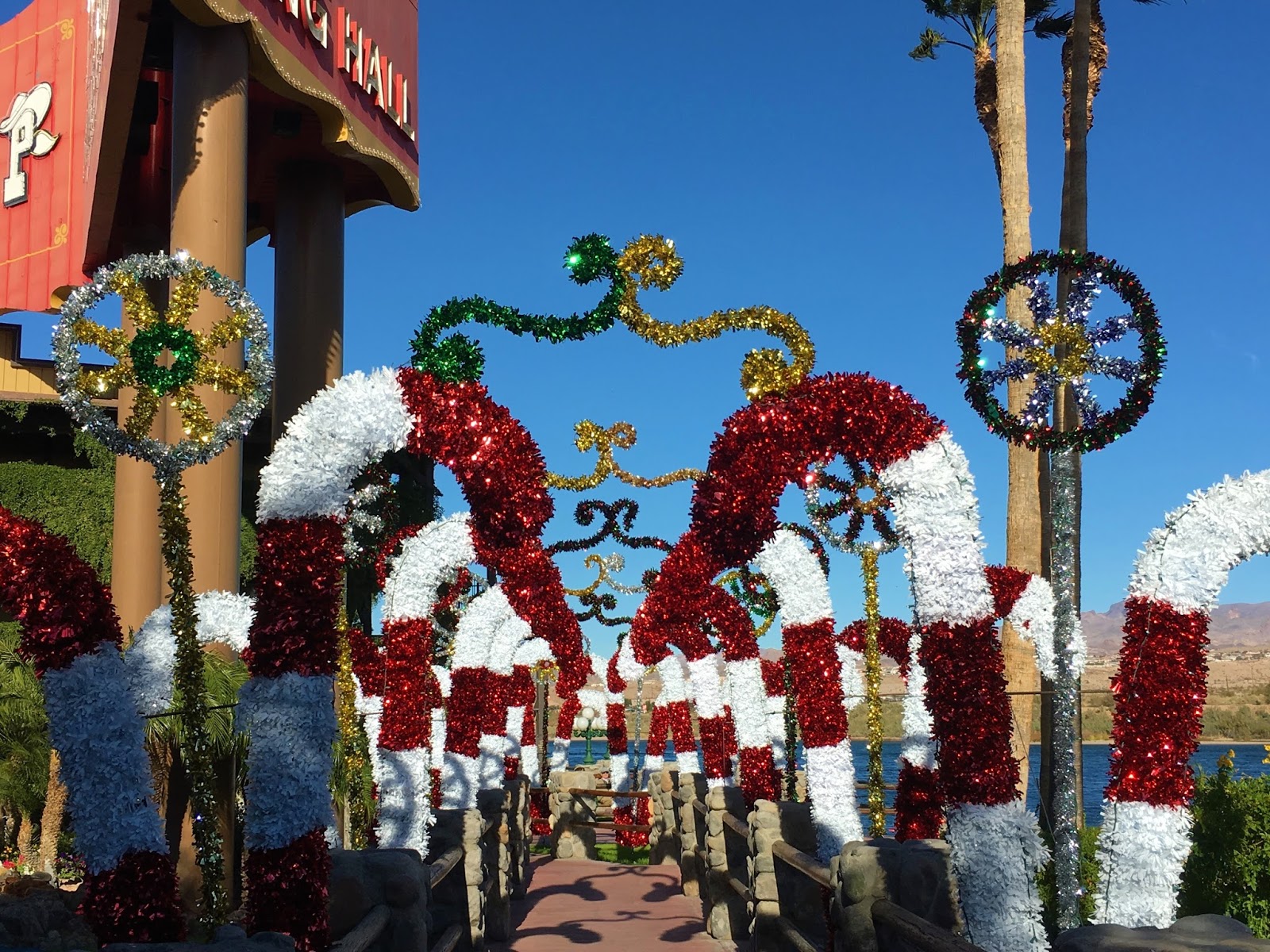 Laughlin Buzz: Candy Cane Lane on the Laughlin, NV Riverwalk