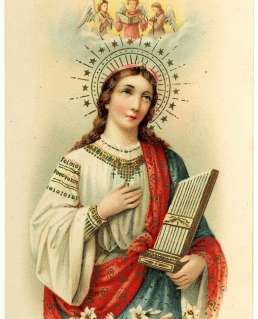 TRINITY ACRES: Happy Feast of St. Cecilia - Nov 22
