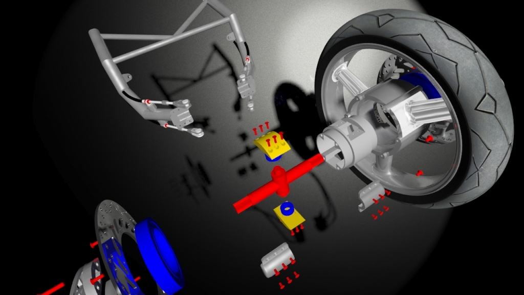 wind and water and earth: Hub center steering