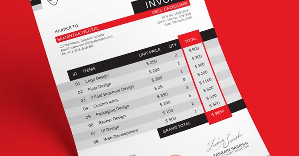 percetakan invoice karawang