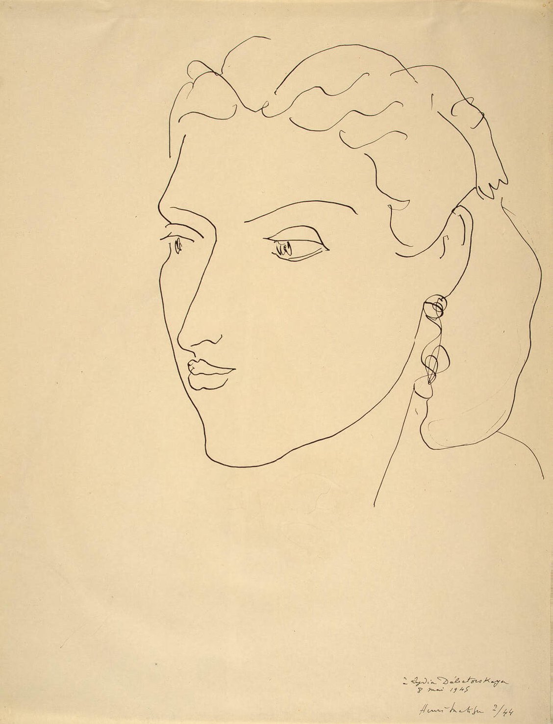 Portrait of a Woman - Henri Matisse | Endless Paintings