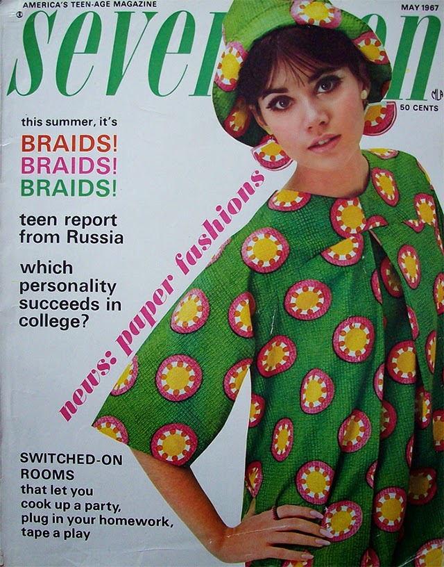 The First Teen Magazine: 20 Wonderful Seventeen Covers From the 1960s ...