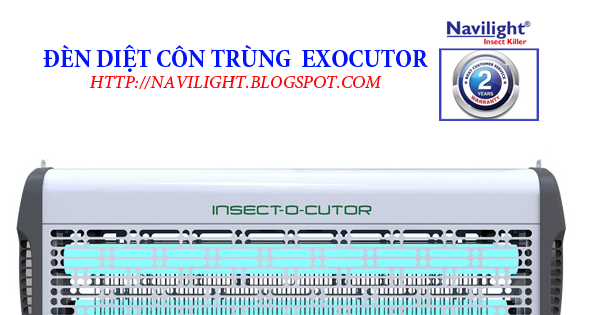 Đèn diệt côn trùng công nghiệp Exocutor EX80S Inox
