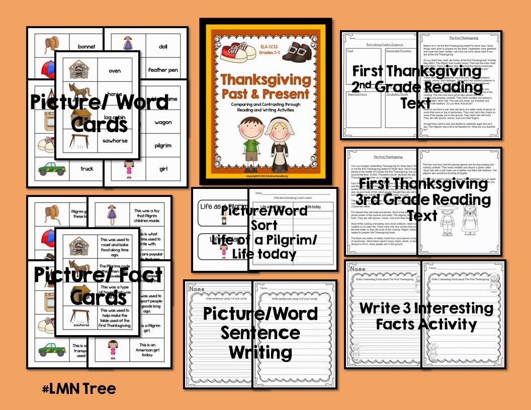 LMN Tree: Thanksgiving Free Resources and Activities