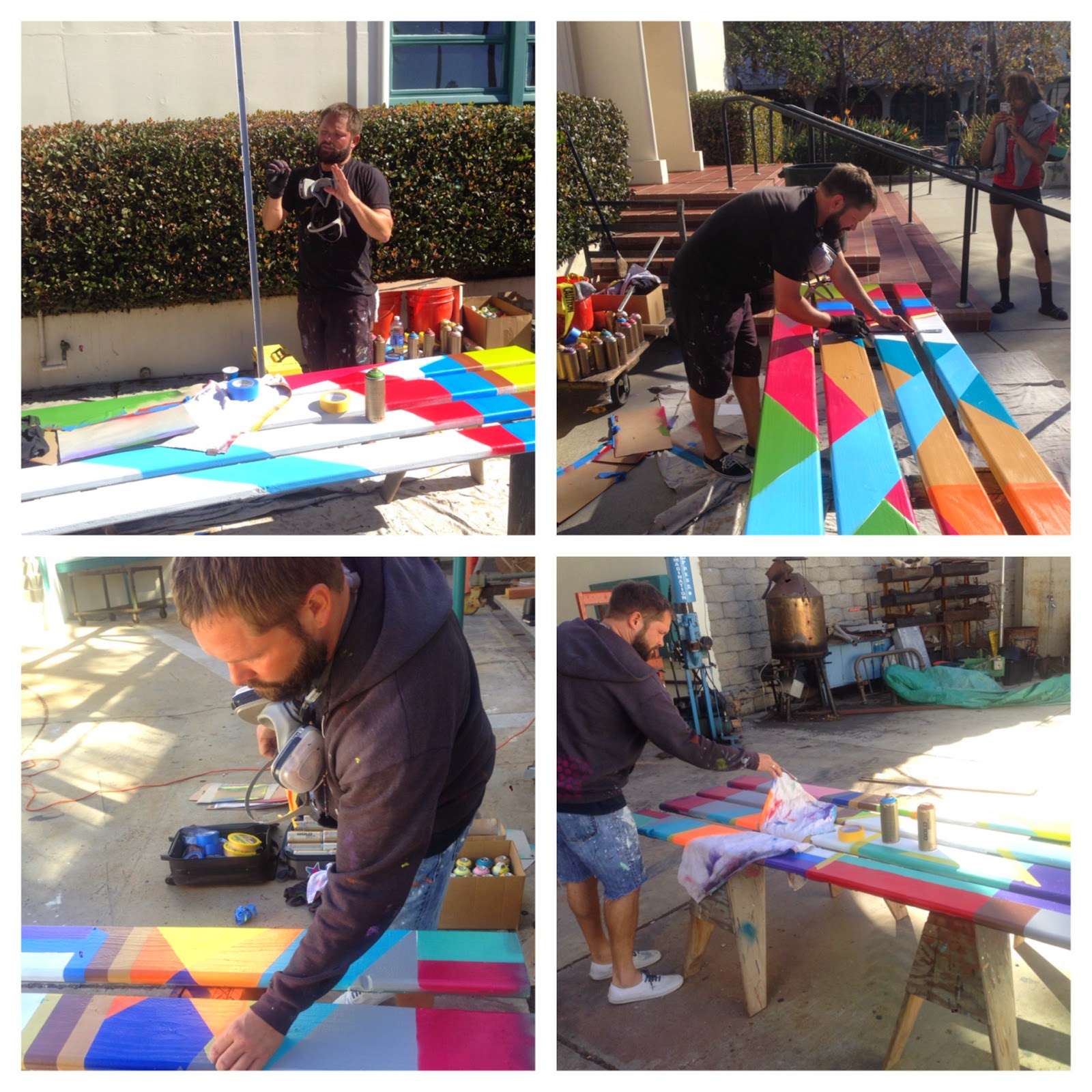 SDSU Art Benches: Beach Bums - Monty Montgomery