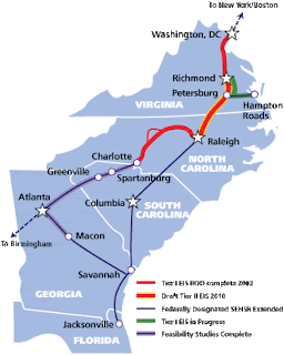 Wit and Wisdom of an Engineer: Southeast High Speed Rail Corridor