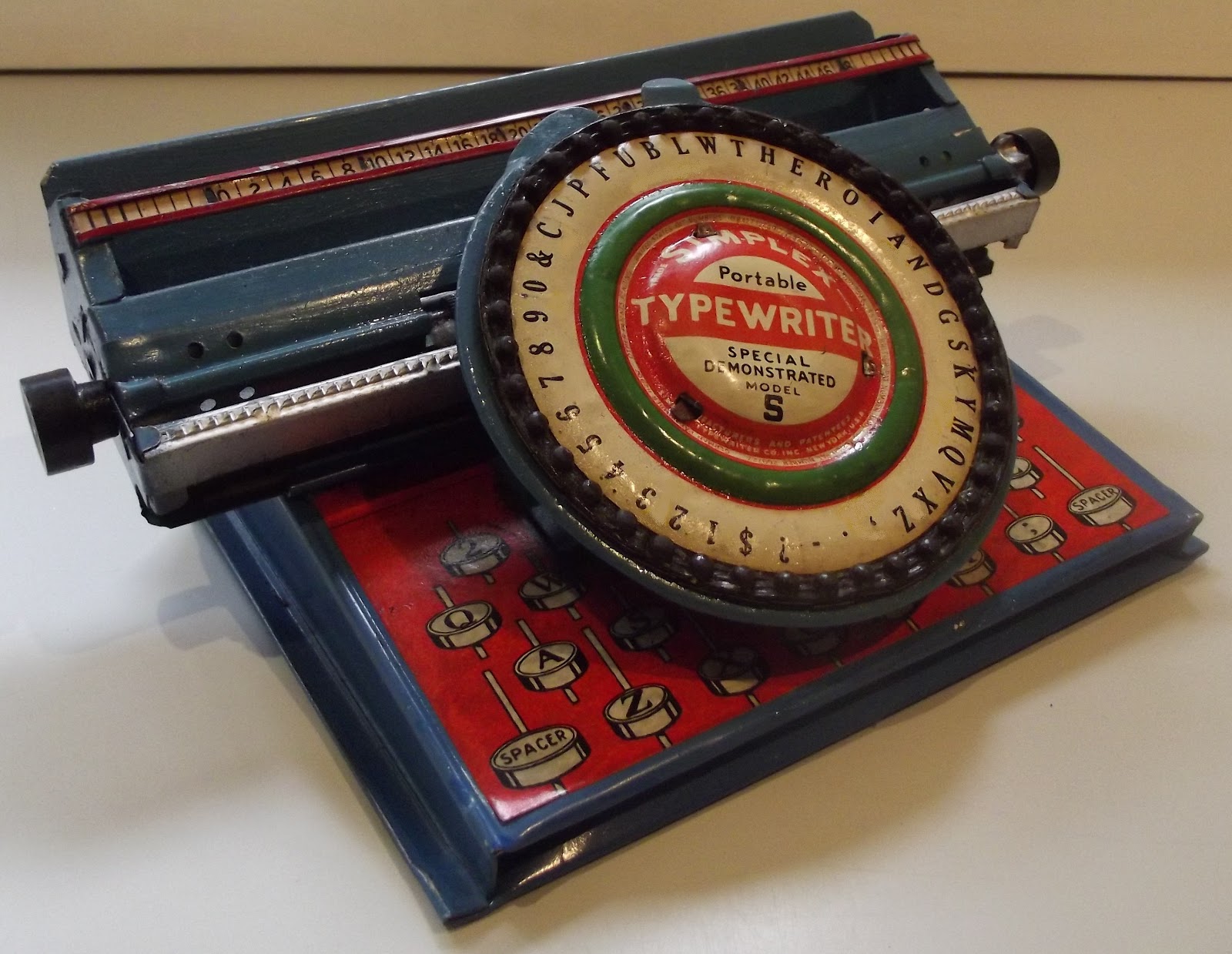 oz.Typewriter: The Simplex Typewriter: Glorious Simplicity!