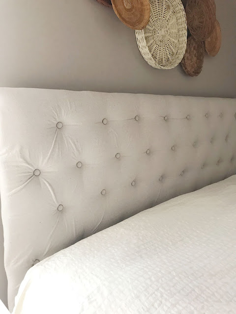 DIY Drop Cloth Tufted Headboard | R&R at home