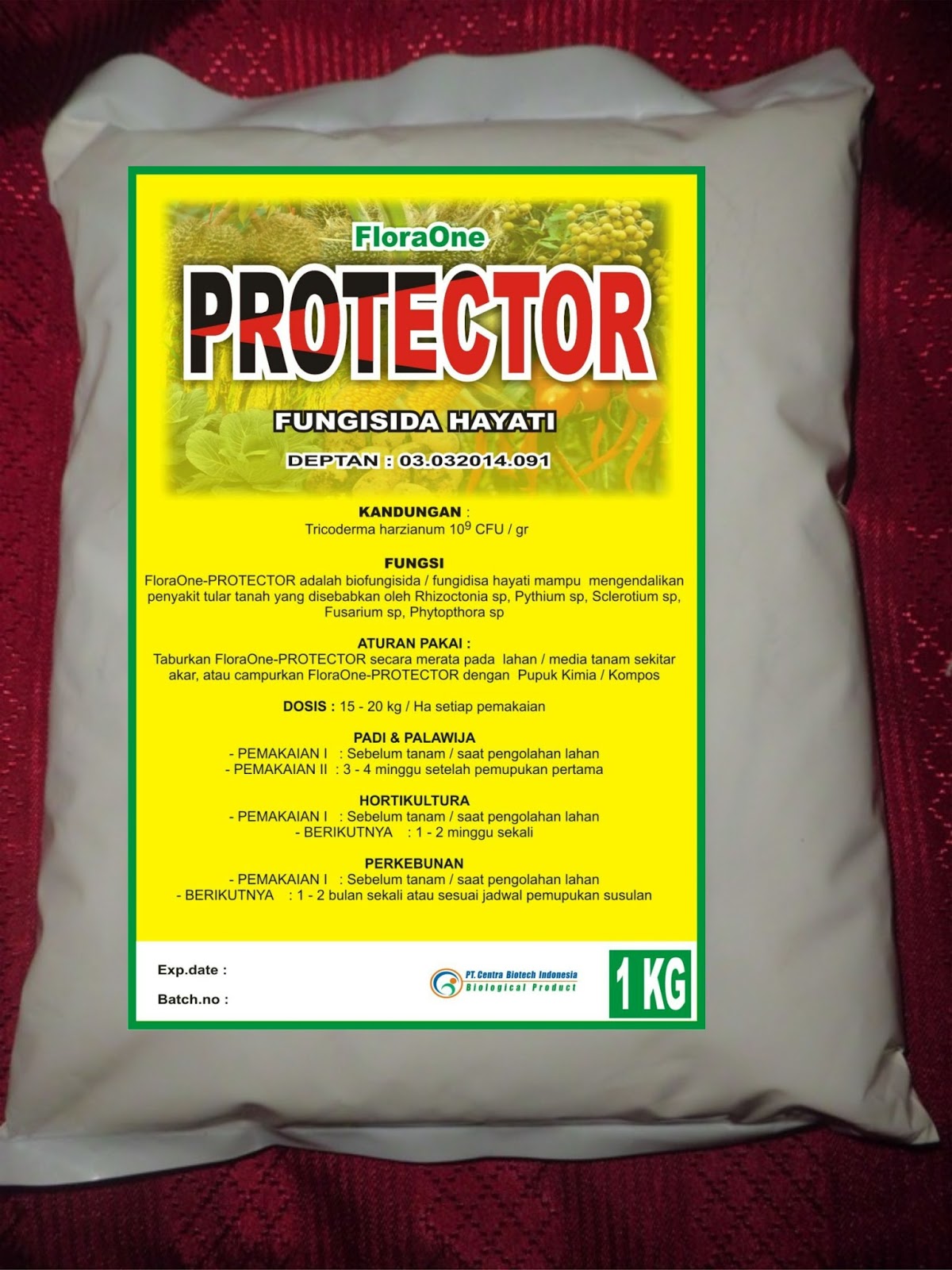 PRODUSEN TRICHODERMA | JUAL FUNGISIDA HAYATI: FLORAONE PROTECTOR ...