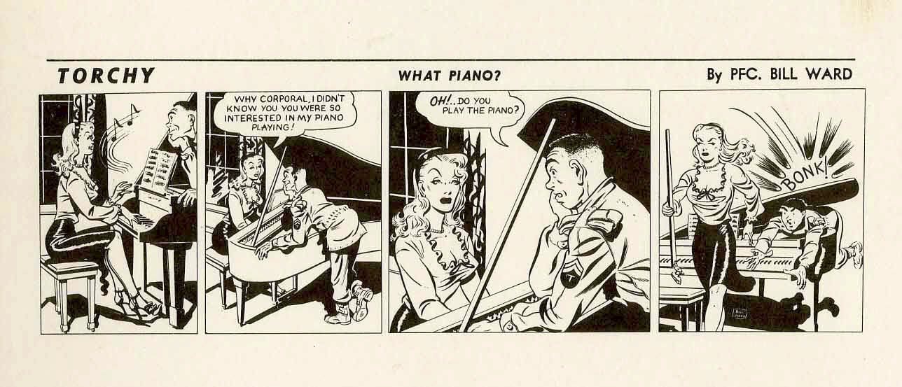 Ominous Octopus Omnibus: Torchy Comic Strip