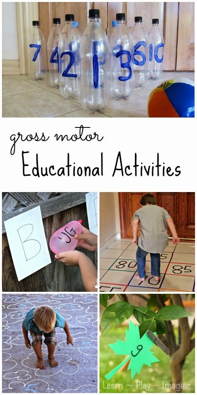 Educational Gross Motor Activities ~ Learn Play Imagine