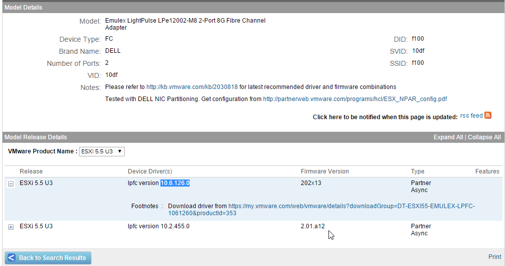 Learning in IT: VMware ESXi host build notes: install image, HCL ...