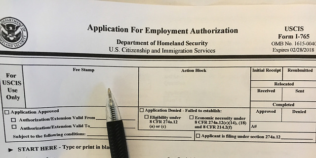 Applying for an L2 EAD(Employment Authorization Document) on your own ...