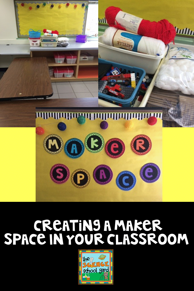 Back To School Maker Space - The Science School Yard