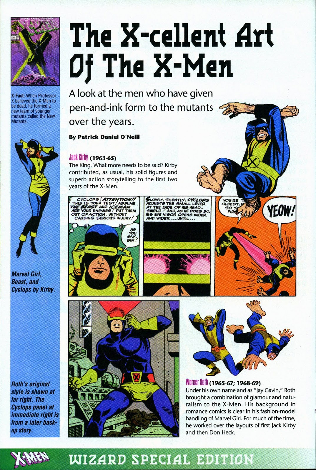 The Dork Review: 1993 Wizard Magazine's X-Men Turn Thirty Collector's ...