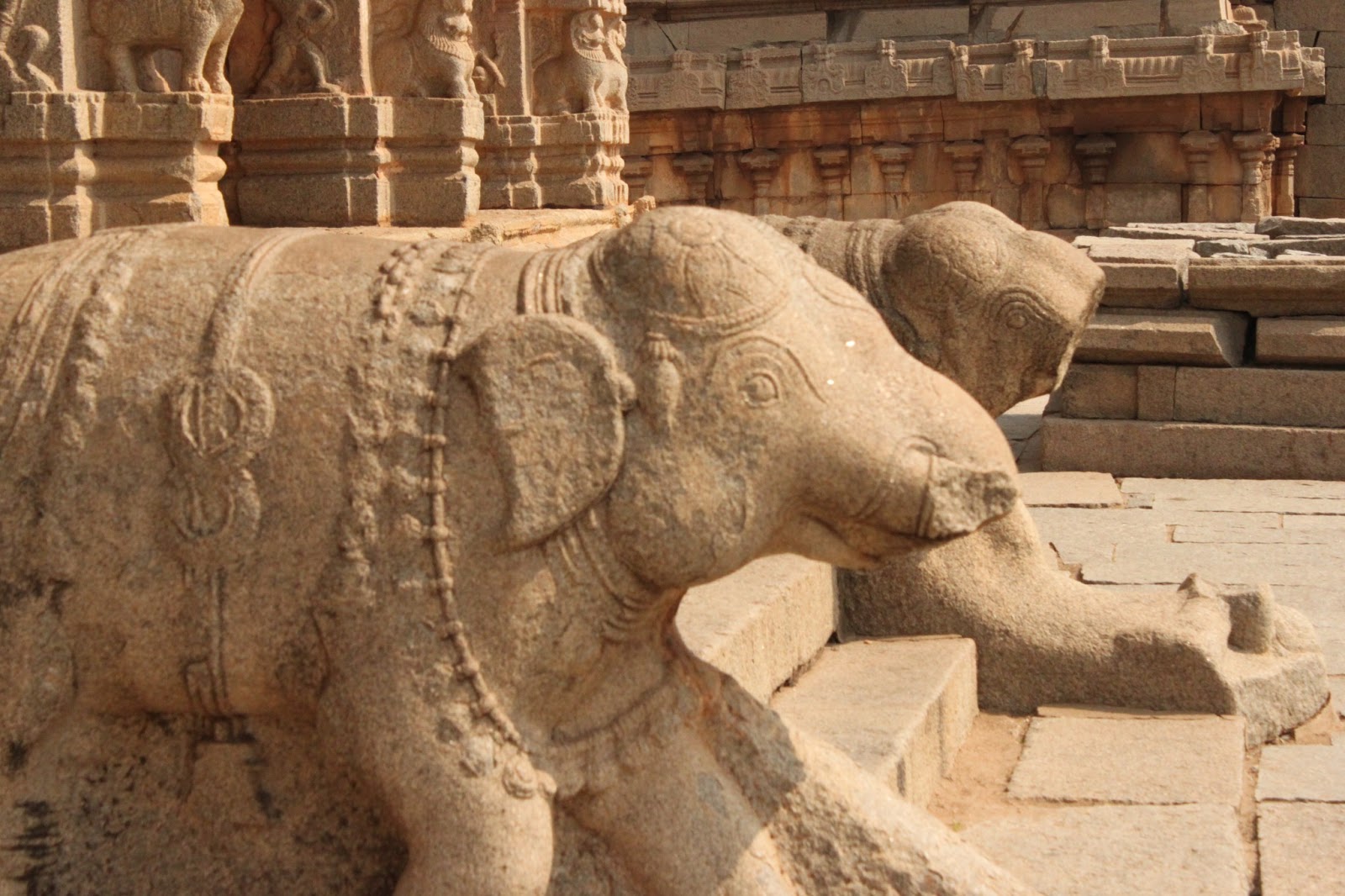 Travel and food tales: Hampi memories 2 - Krishna Temple and the Bazaar