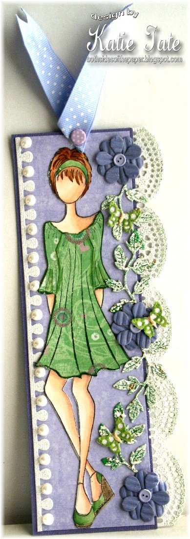Both Sides of the Paper: A Sassy Bookmark - Guest Designer at Cheery ...