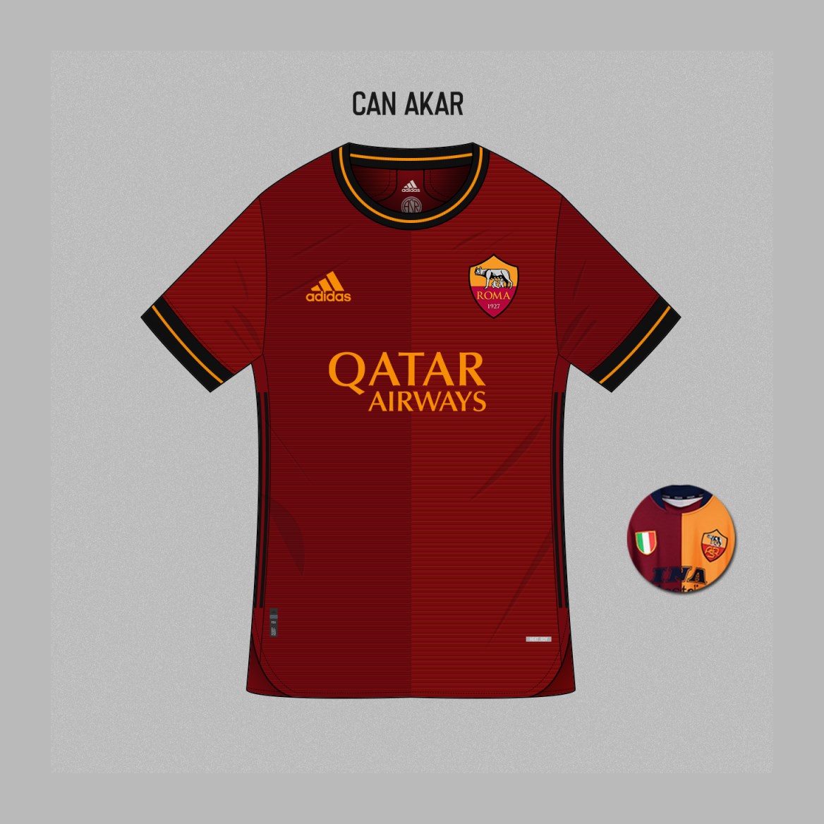 Best Of - Adidas, Kappa, Puma & More Roma 21-22 Concept Kits - Footy ...